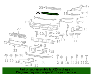 6BT18TZZAJ - Applique - 2019-2022 Ram 1500 | Mopar Parts Canada
