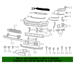 2020 Ram 1500 Lower Grille 68334531AD | TascaParts.com