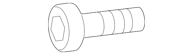 2005-2024 Mopar Radiator Shutter Assembly Bolt 06508065AA | Mopar Parts ...