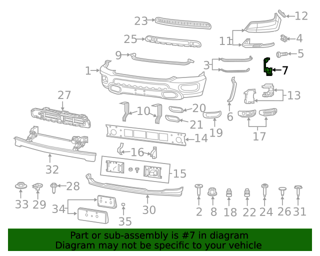 68404398AA - Transmission Oil Cooler | Mopar Parts Canada