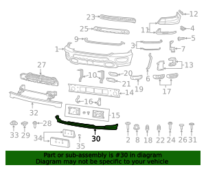 2019-2022 Ram 1500 Lower Deflector 68429261AA | TascaParts.com