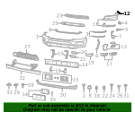 Fascia Bracket, Right 68275364AA | Mopar Estores