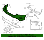 86610-L3000 - Bumper Cover 2021-2024 Kia K5 | Kia.Parts Store