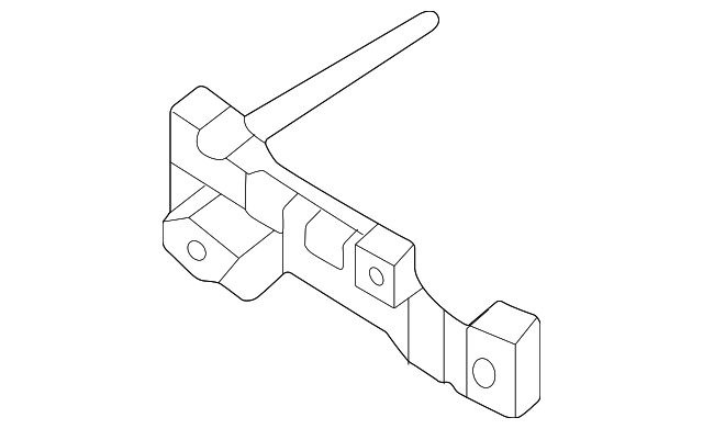 86642-L3000 - Impact Bar Stay 2021-2024 Kia K5 | Kia Cheap Parts