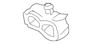 LR038548 - Center AC Tube Bracket 2013-2023 Land Rover | Land Leaping ...