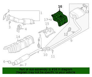 28796-L1000 - Heat Shield 2020-2023 Hyundai Sonata | AutoNationParts.com