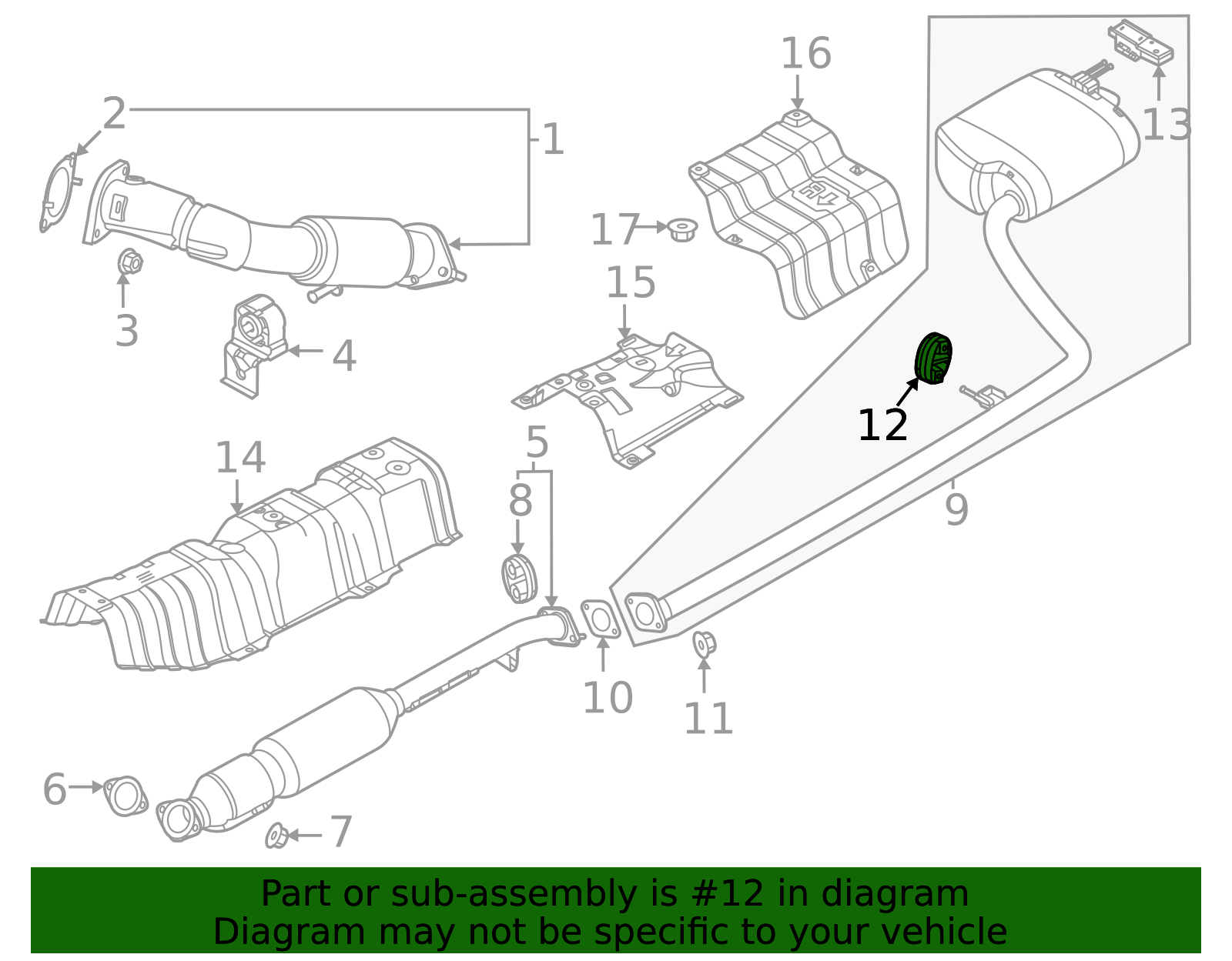 28780-L1910 - High-Quality Exhaust System Hanger for 2020-2025 Hyundai ...