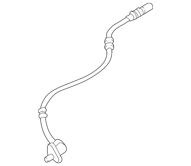 1998-2005 Mercedes-Benz Rotational Speed Sensor 163-540-07-17 ...