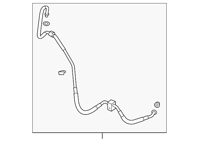 2018-2019 Buick LaCrosse Air Conditioning Refrigerant Liquid Hose ...