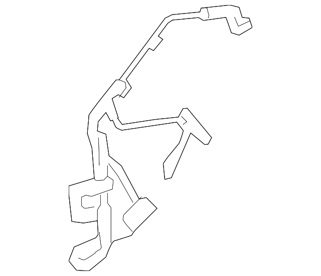 2021-2023 Hyundai Santa Fe ABS Wheel Speed Sensor Wiring Harness 58960 ...