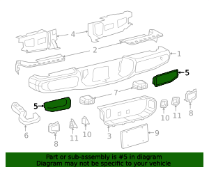 2020 Jeep Gladiator Trim Bezel - Passenger Side (RH) 68355490AA ...