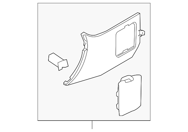 2009-2025 Nissan Cowl Trim 66901-1EA0A | Sullivan Brothers Nissan