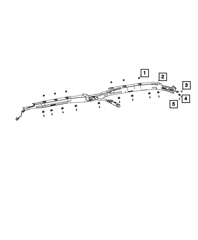 2018-2025 Jeep Large Round Washer Head Screw 6512388AA | Mopar eStore
