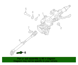 2012-2021 Kia OEM NEW 2017-18 Kia Cadenza Forte Intermediate Shaft ...