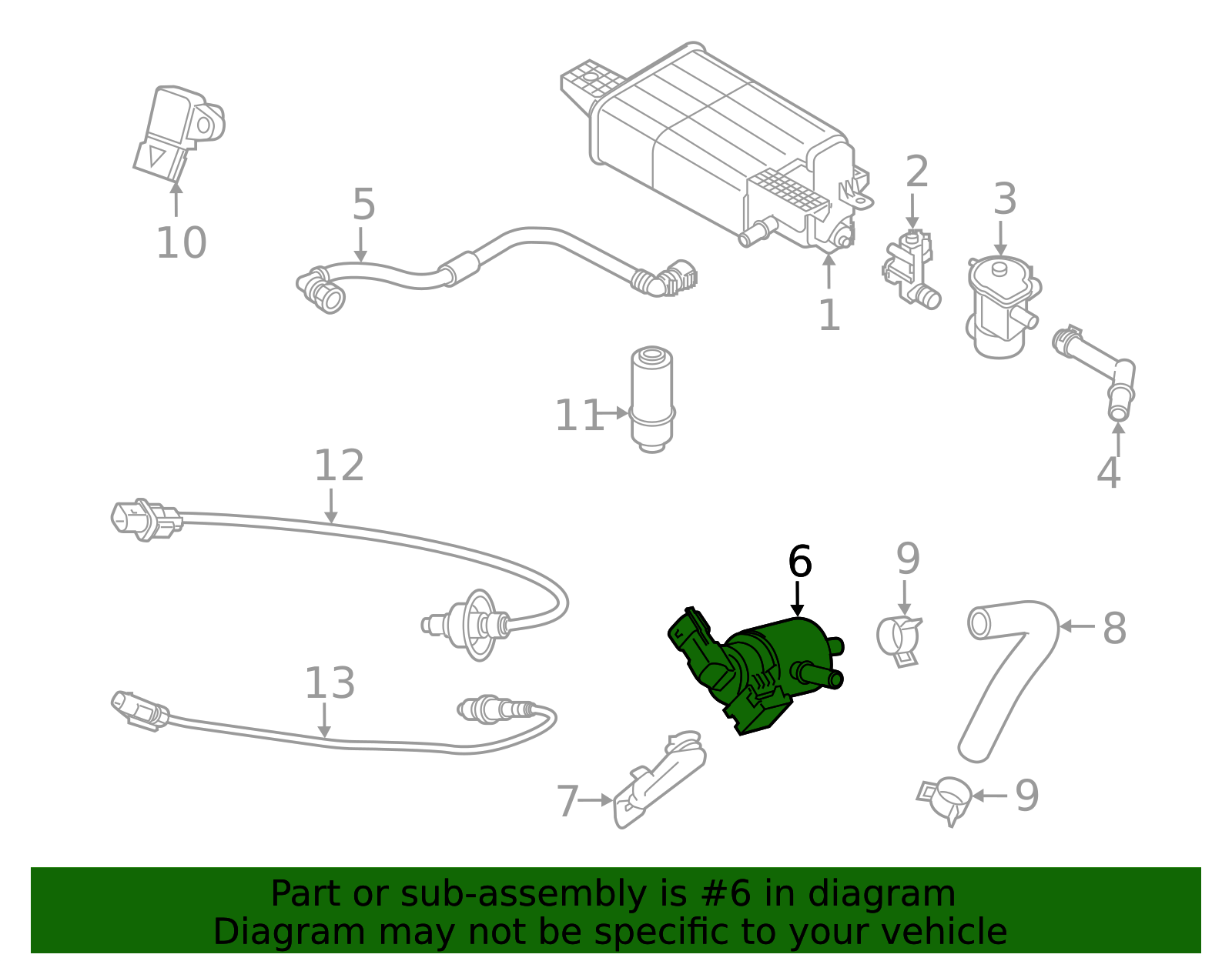 2020-2023 Kia Rio Purge Control Valve 28910-2M322 | Retail Performance ...