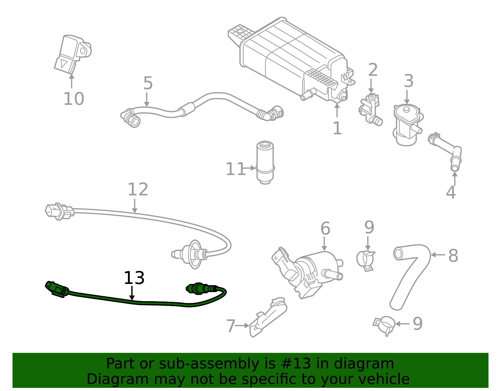 39210-2M342 - Oxygen Sensor 2020-2023 Kia Rio | Kia.Parts Store