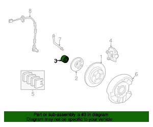 202-980-01-16 - Rear Wheel Bearing 1988-2005 Mercedes-Benz | Mercedes ...