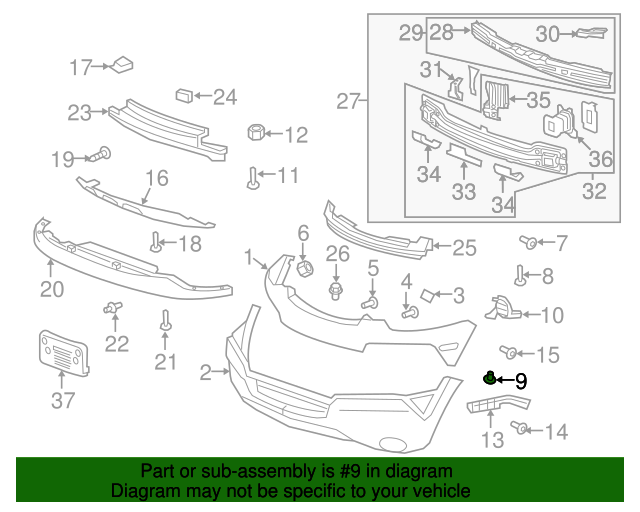 2004-2022 GM Multi-Purpose Nut 94515246 GM | GMPartsDirect.com