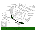 52411-78030 - Bumper Guard For 2015-2017 Lexus | Lexus OE Parts