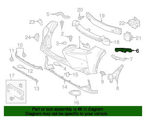 52533-78010 - Lower Bracket - 2015-2017 Lexus | MyLexusParts