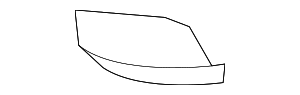 2015-2017 Lexus Bumper Cover Hole Cover 52468-78901 | toyolexparts