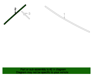 86138-2M000 - Side Molding - 2010-2016 Hyundai Genesis Coupe | World ...