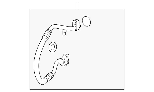 42592095 - Air Conditioning Condenser Hose Assembly 2016-2022 Chevrolet ...