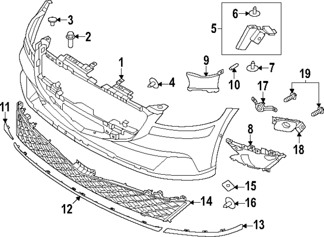 2023-2024 Genesis Electrified G80 Grille Front Bumper 86530-JI000 | OEM ...