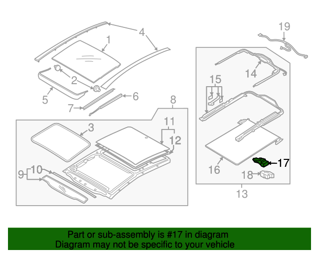 81671-D4000 - Motor 2016-2020 Kia Optima | Kia.Parts Store