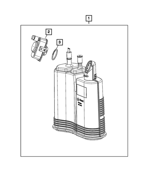 Vacuum Canister/Leak Detection Pump for 2024 Jeep Grand Cherokee ...