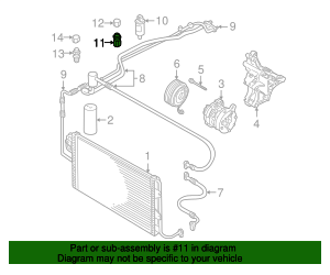 357-820-795-J - Fill Valve 2000-2015 Audi | Audi OEM Parts