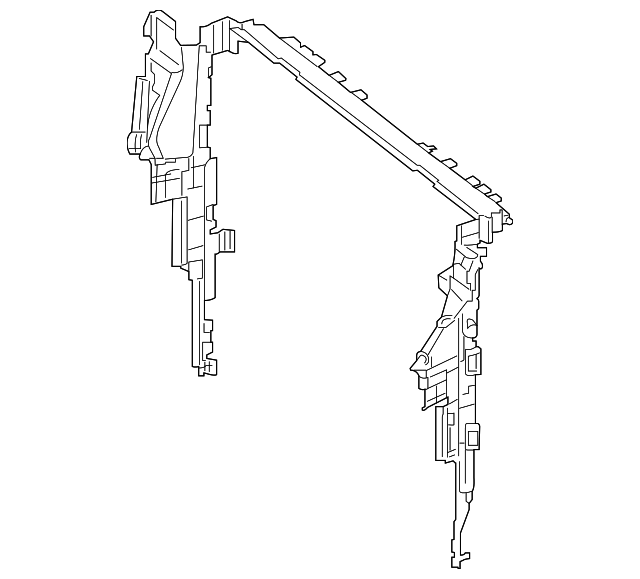212-505-22-30 - Upper Baffle 2012-2013 Mercedes-Benz E 63 AMG ...