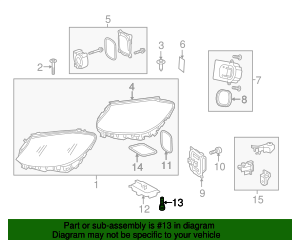 000000-002856 - High Intensity Discharge (Hid) Headlight Control Module ...