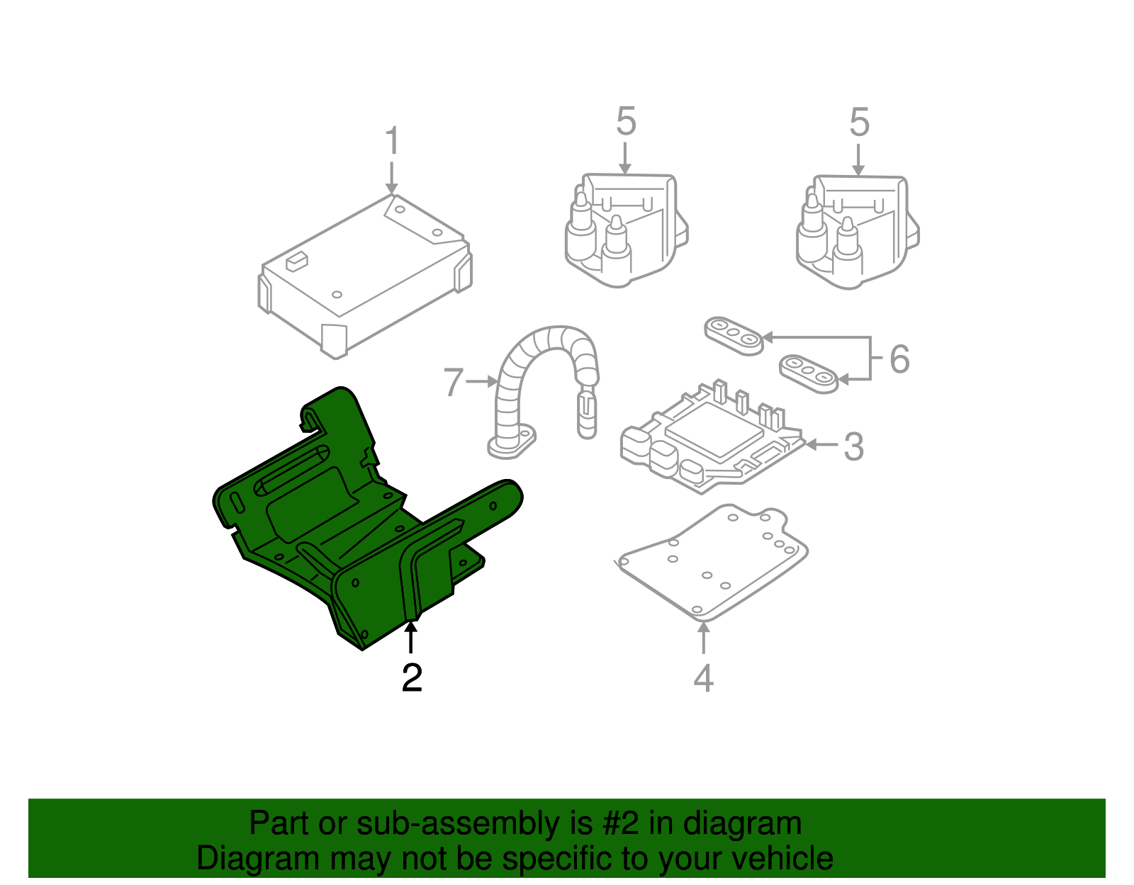 15995679 - OEM GM Mount Bracket | GMPartsCenter.net | GM Parts Center