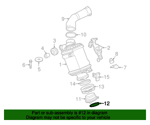 11-61-7-633-558 - Fuel Injection Throttle Body Mounting Gasket - 2016 ...
