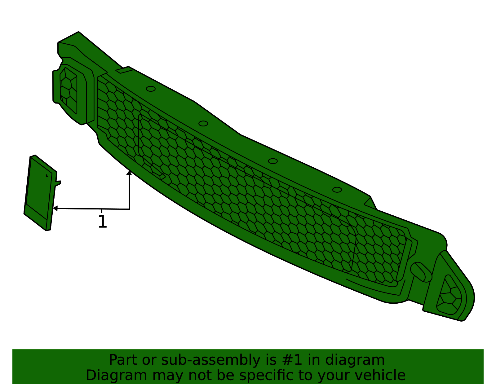 FR3Z-8200-AB - High-Quality Upper Grille for 2015-2019 Ford Mustang ...