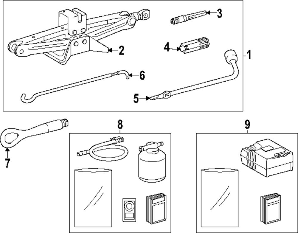 2023-2024 Subaru Solterra | 2023-2024 Subaru Solterra - Lug Wrench ...