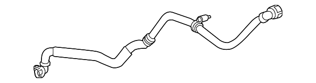 253-501-06-84 - Coolant Hose 2016-2019 Mercedes-Benz | Mercedes-Benz ...