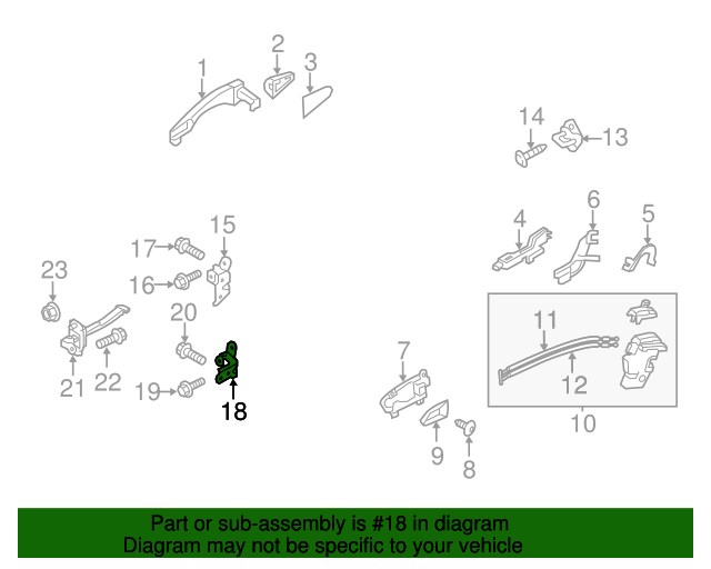 79310-2H000 - Lower Hinge 2010-2023 Kia | Kia.Parts Store