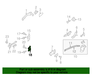 79320-2H000 - Lower Hinge 2010-2023 Kia | Kia.Parts Store