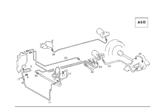 1990-2020 Mercedes-Benz Feed-Through Grommet 000-997-30-81 | Mercedes ...
