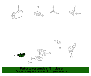 2003-2024 Jaguar Hood Switch C2D27159 | OEM Parts Online