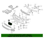 51137367422 - 2015-2018 BMW Upper Grille (51-13-7-367-422) | BMW of ...