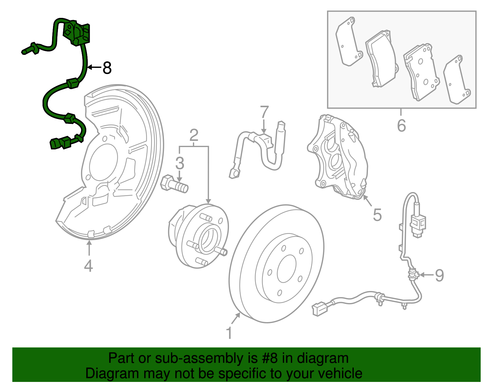 23483146 - Front Wheel Speed Sensor 2010-2019 GM | Gateway Buick GMC Parts