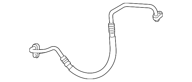2012-2024 Mopar A/C Refrigerant Discharge Hose 68161177AE | Mopar Parts ...