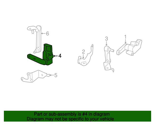2014-2022 Mini Headlight Level Sensor 37-14-6-870-200 | Shop OEM MINI Parts
