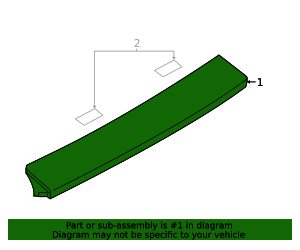 2018-2020 Mitsubishi Eclipse Cross High Mount Lamp 8334A166 ...