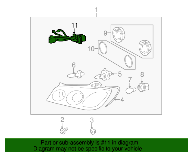 2001-2008 Hyundai Socket & Wire 92150-39000 | OEM Parts Online