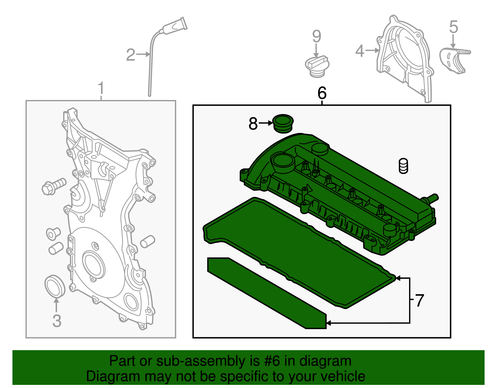 L502-10-210E - Valve Cover 2009-2015 Mazda | Mazda Parts Connect