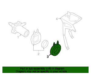 2002-2010 Volkswagen Engine Water Pump Insulator 066-959-209 | OEM ...